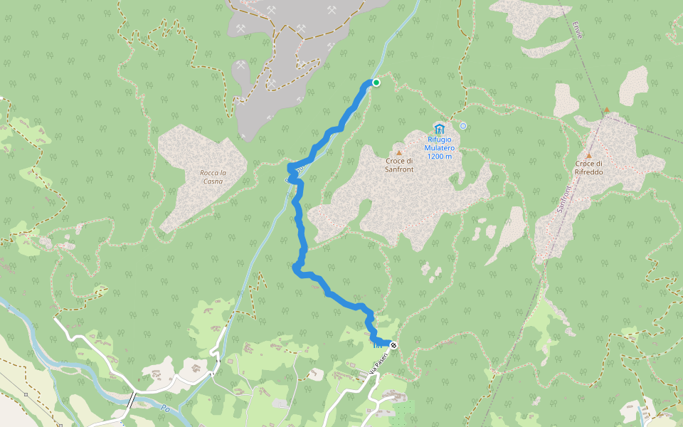 Combale Reinaud path | Walking Map