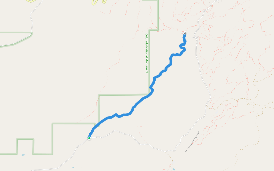 The Ribbon Trail in Colorado | Walking Map
