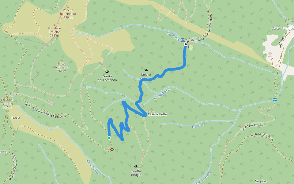 Path of Partisan Memory | Walking Map