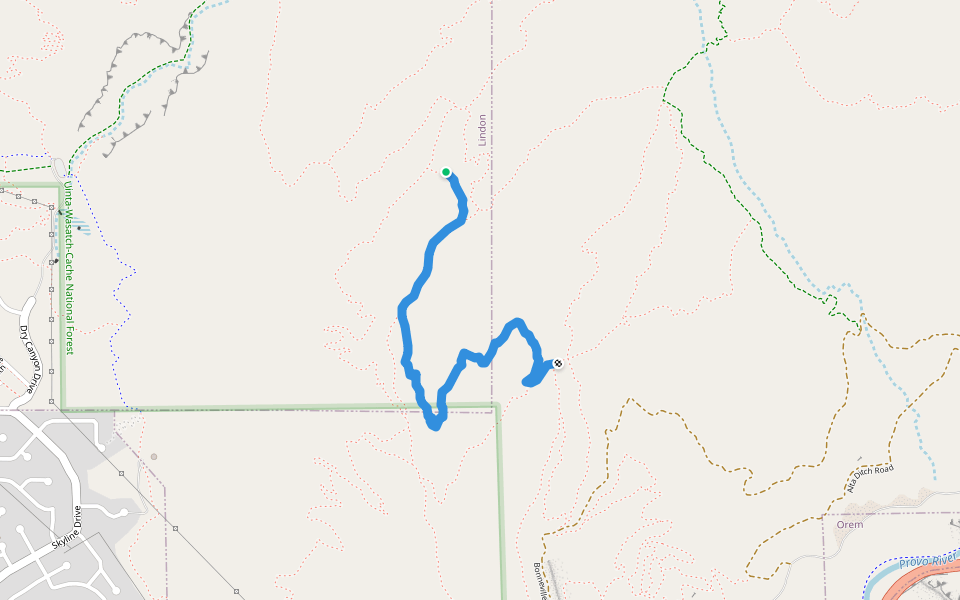 Crank Walking And Running Trail - Lindon, Utah | Pacer