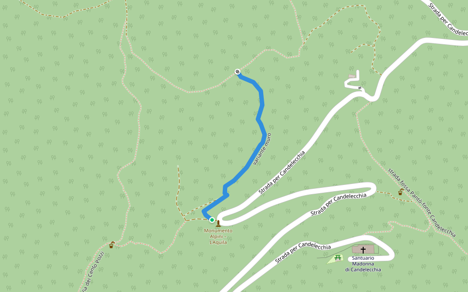 Wall variant | Walking Map