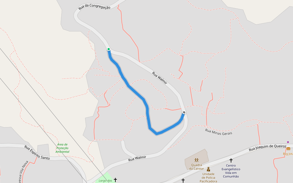 Rua Monte Orebes in Rio de Janeiro | Walking Map
