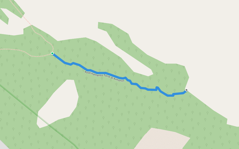 Approaching Aimonin Tower Hiking Trail - Noasca, Piemonte | Pacer