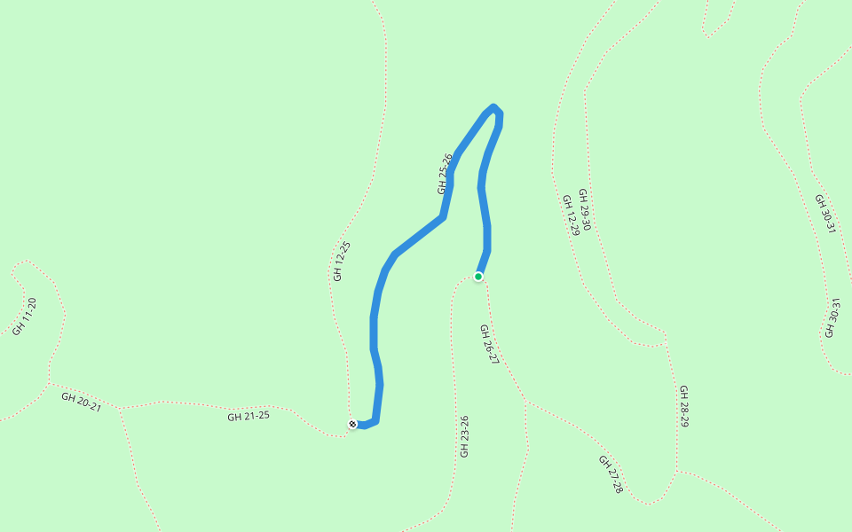 GH 25-26 in Michigan | Walking Map