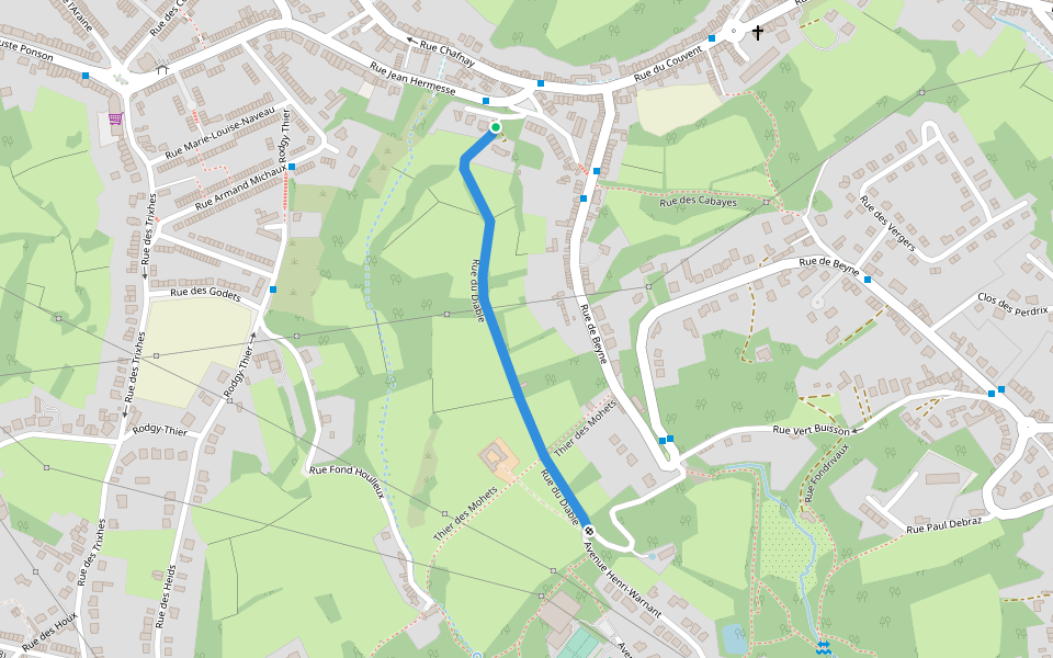 Devil's Street in Région Wallonne | Walking Map