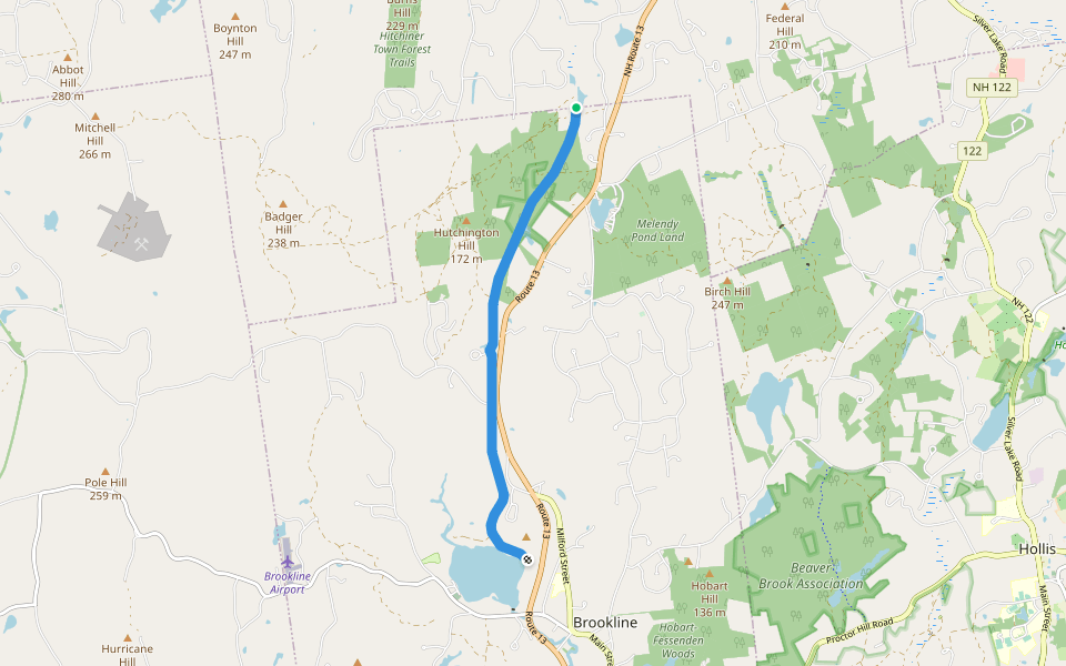 Brookline Rail Trail Walking and Running - New Hampshire | Pacer