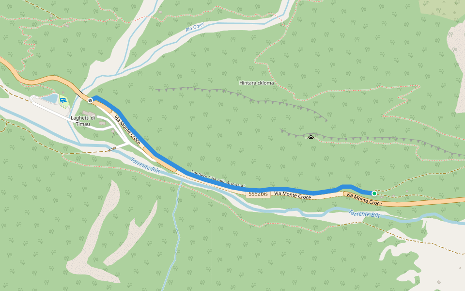 "Via Julia Augusta" path Walking And Running Trail - Timau, Friuli ...