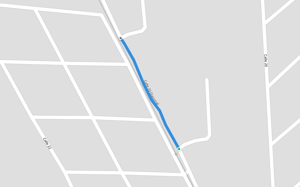 Calle 20 Diagonal Walking And Running Trail - Mérida, Yucatan | Pacer