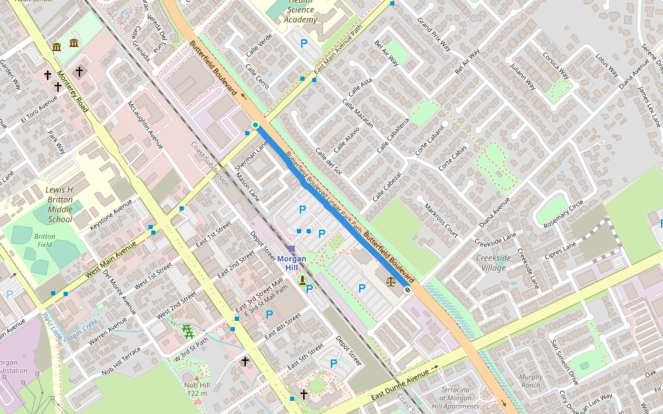 Butterfield Boulevard Path Hiking Trail - Morgan Hill, California | Pacer