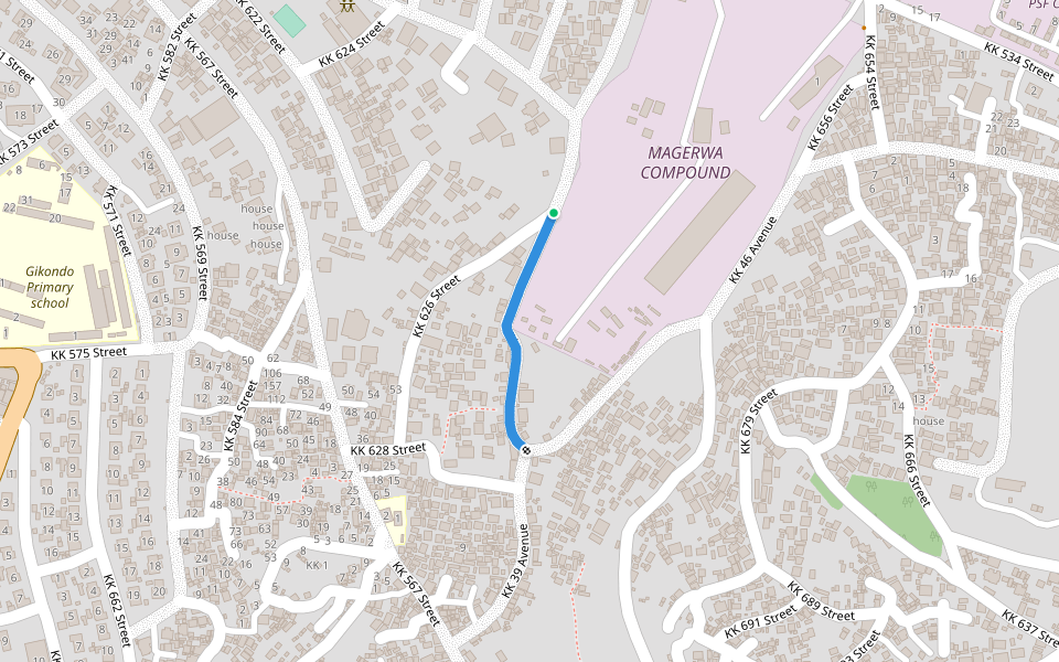 KK 39 Avenue Walking And Running Trail - Kigali, Kigali City | Pacer