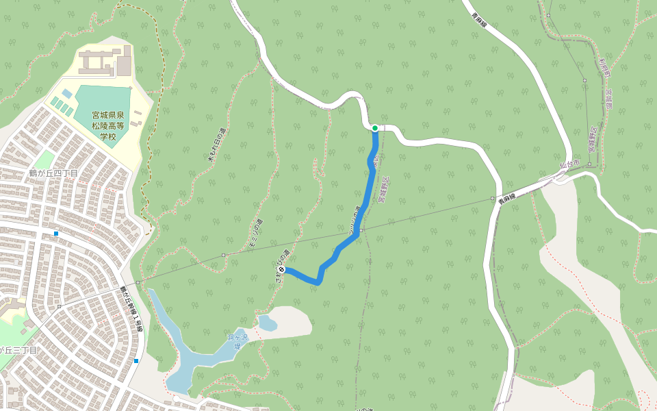 Azalea path Hiking Trail - Sendai, Miyagi | Pacer