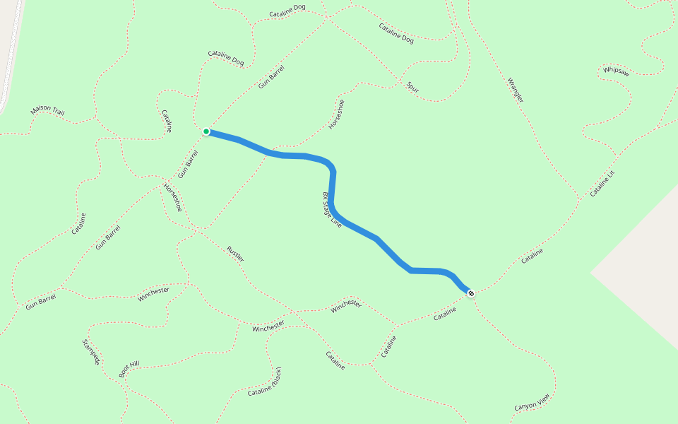 BX Stage Line in British Columbia | Walking Map