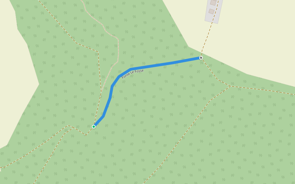 Source Le Fosse | Walking Map