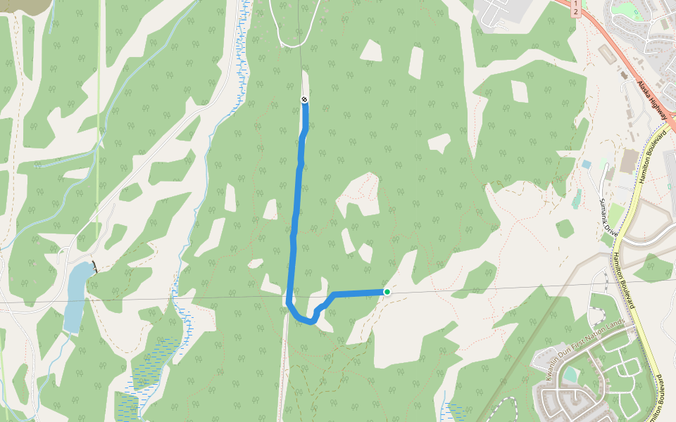 Powerline in Yukon | Walking Map