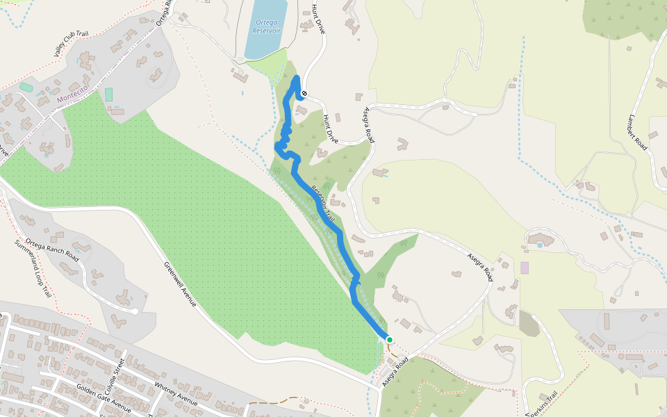 Reservoir Trail Hiking - Summerland, California | Pacer