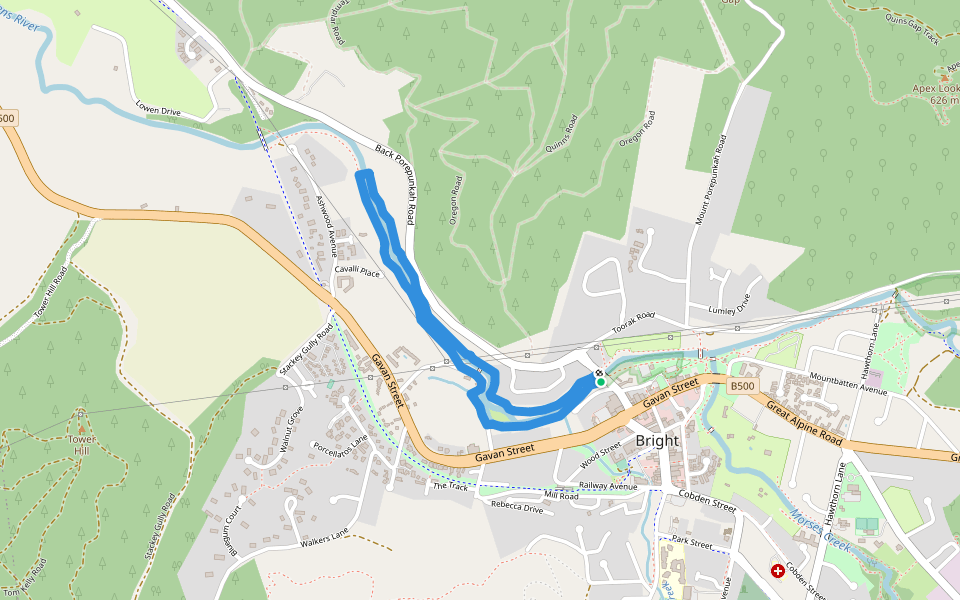 Canyon Walk Trail - Bright, Victoria | Pacer