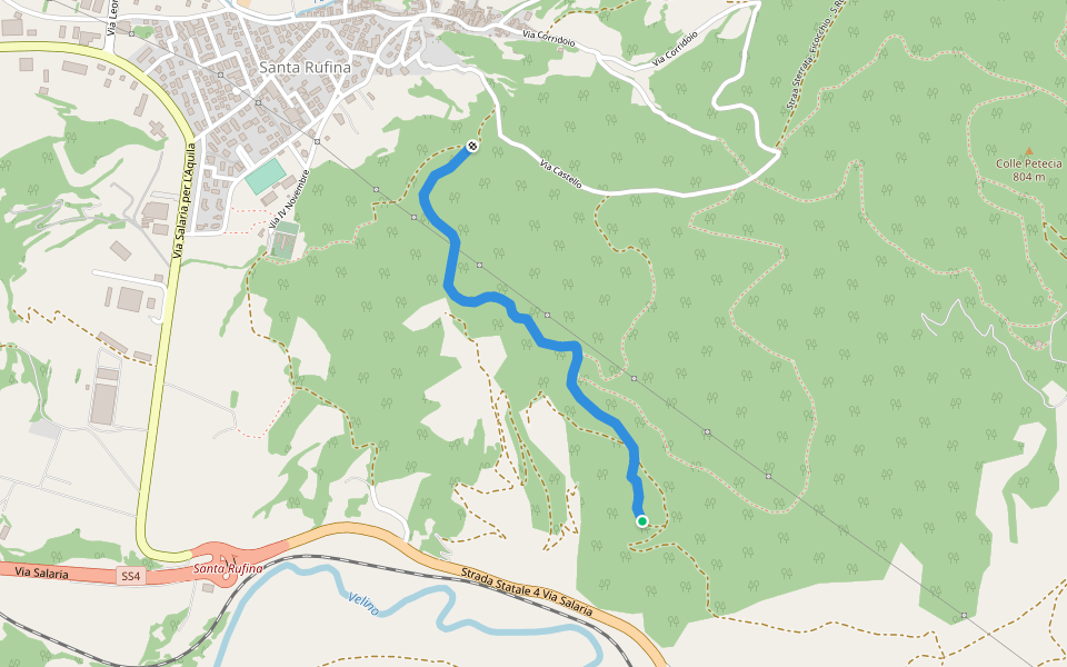 Santa Rufina - Cittaducale path Hiking Trail - Lazio | Pacer