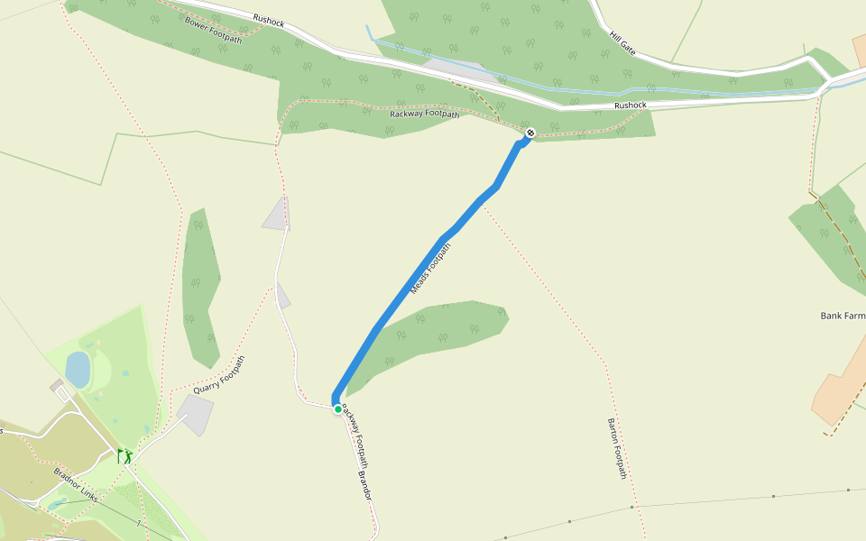 Meads Footpath | Walking Map