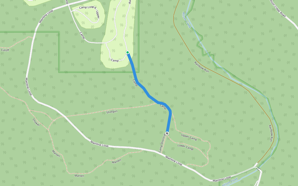 Camp Walking And Running Trail - Sentinel, Alberta | Pacer