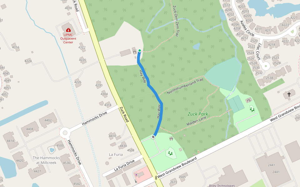 Hay Way in Pennsylvania | Walking Map