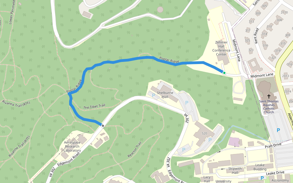 Poplar Ridge Hiking Trail - Charlottesville, Virginia | Pacer