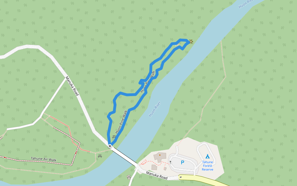 Huon Pine Walk in Tasmania | Walking Map