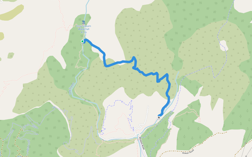 Spur Trail in Canterbury | Walking Map