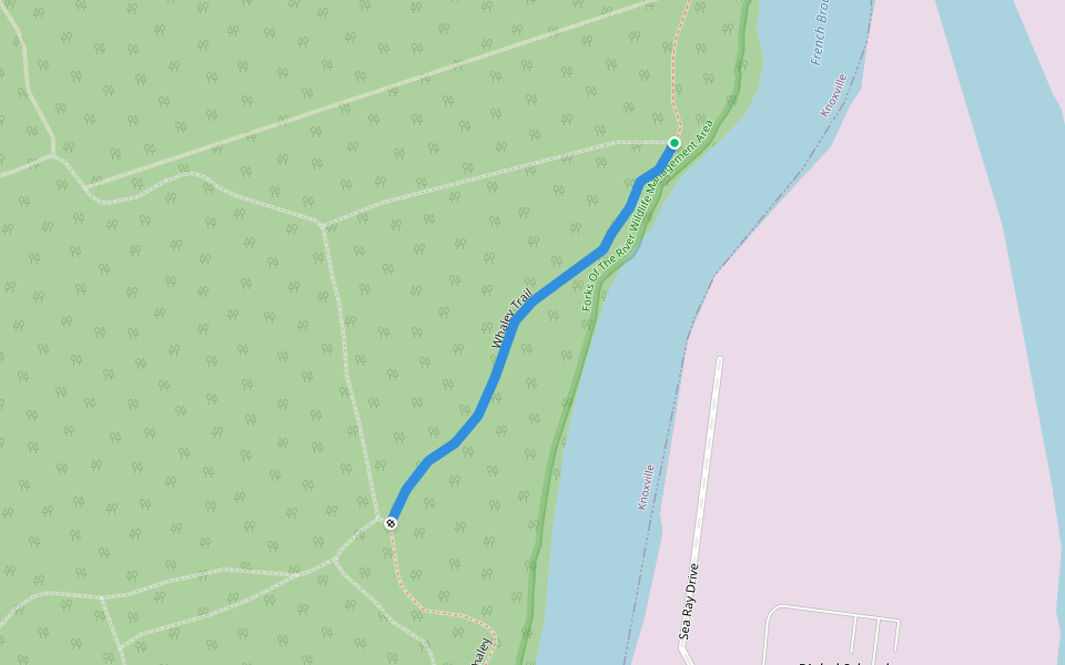 Whaley Trail in Tennessee | Walking Map