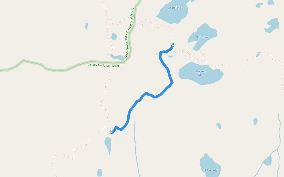 Four Lakes Basin Loop Trail Walking and Running - Hanna, Utah | Pacer