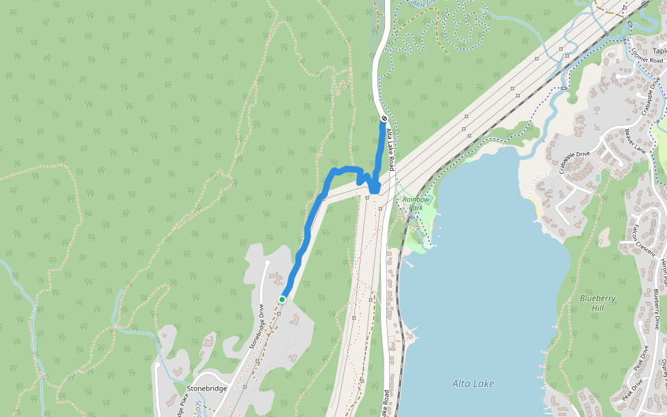 Beaver Pass in British Columbia | Walking Map