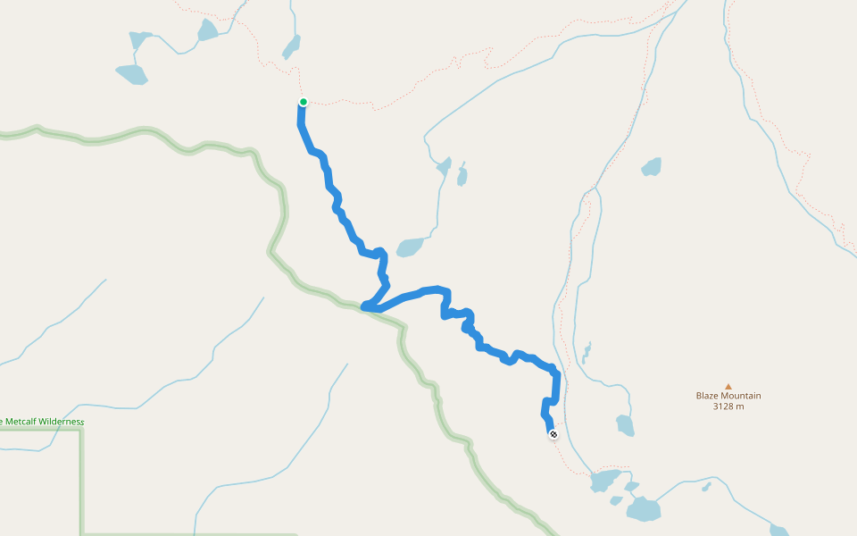 Lake Solitude Trail in Montana | Walking Map