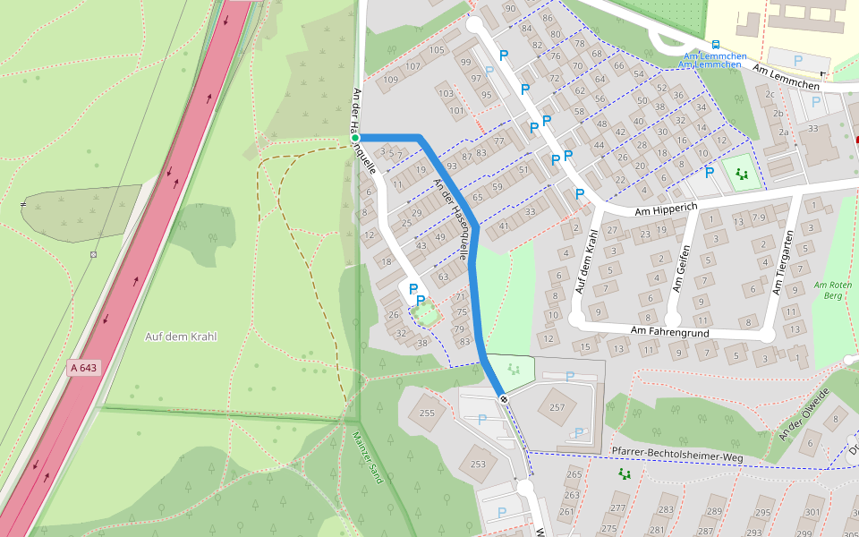 At the Hasenquelle Walking And Running Trail - Mainz, Rheinland-Pfalz ...