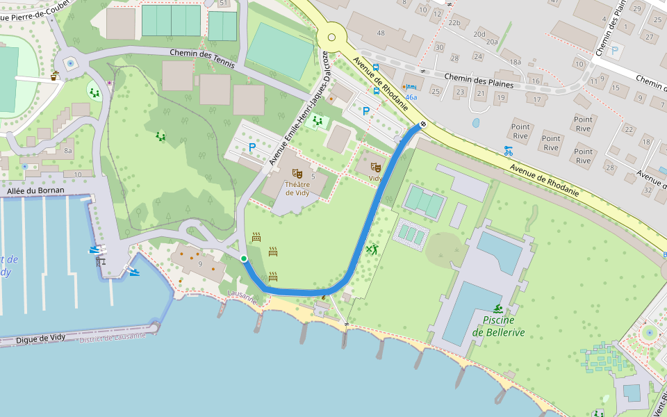 Avenue Gustave-Doret Sentier pédestre - canton de Vaud | Pacer