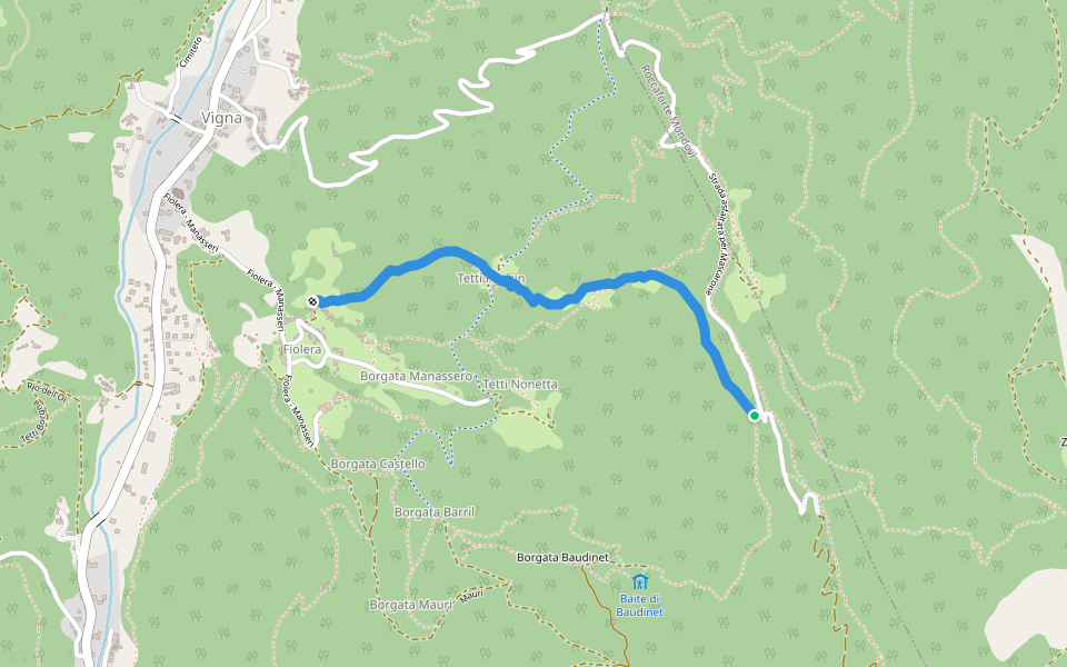 Old Figin trail Walking and Running - Piemonte | Pacer