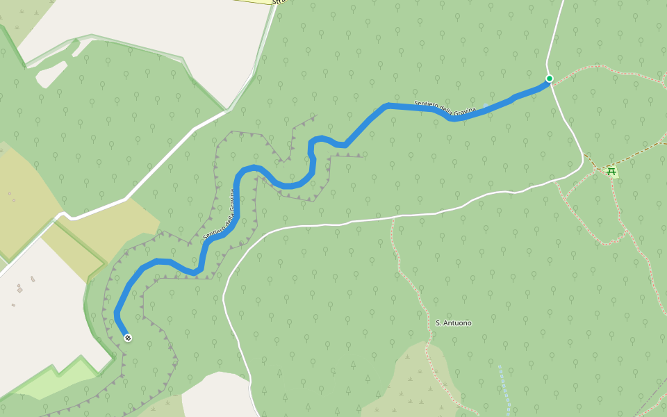 Gravina path | Walking Map