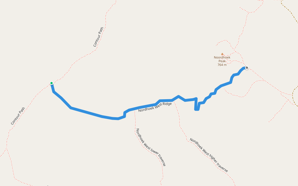 Nordhoek West Ridge Hiking Trail - Cape Town, Western Cape | Pacer