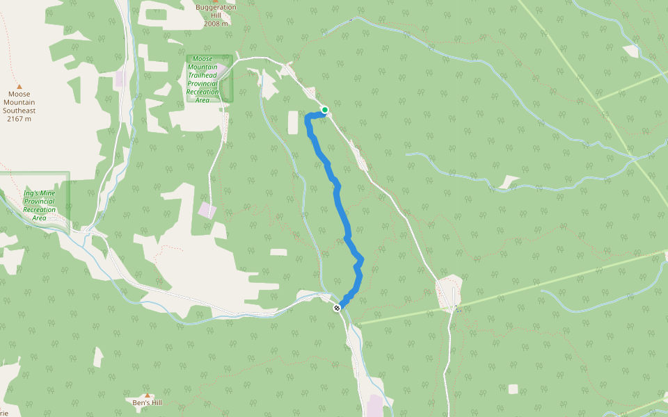 Jean Guy in Alberta | Walking Map