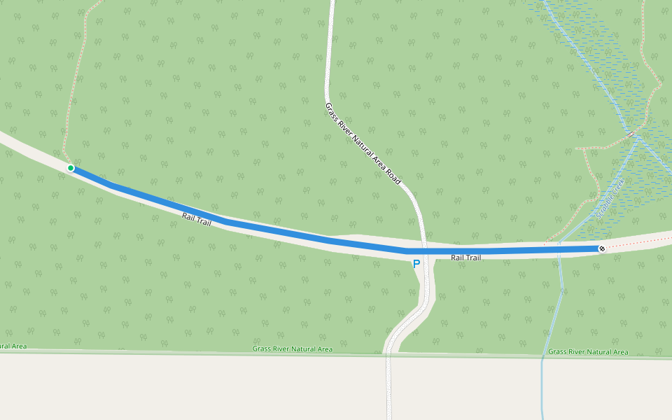 Rail Trail in Michigan | Walking Map