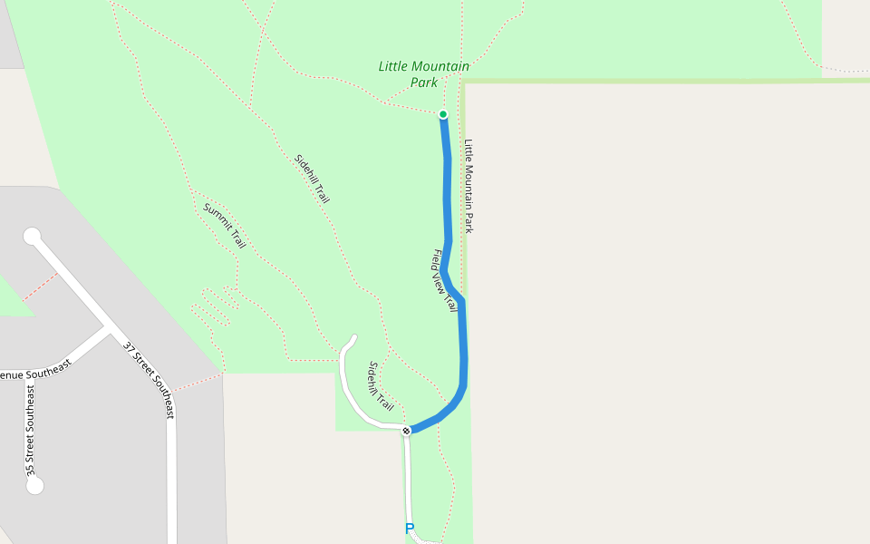 Field View Trail in British Columbia | Walking Map