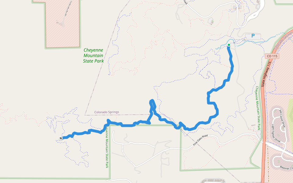 Talon in Colorado | Walking Map