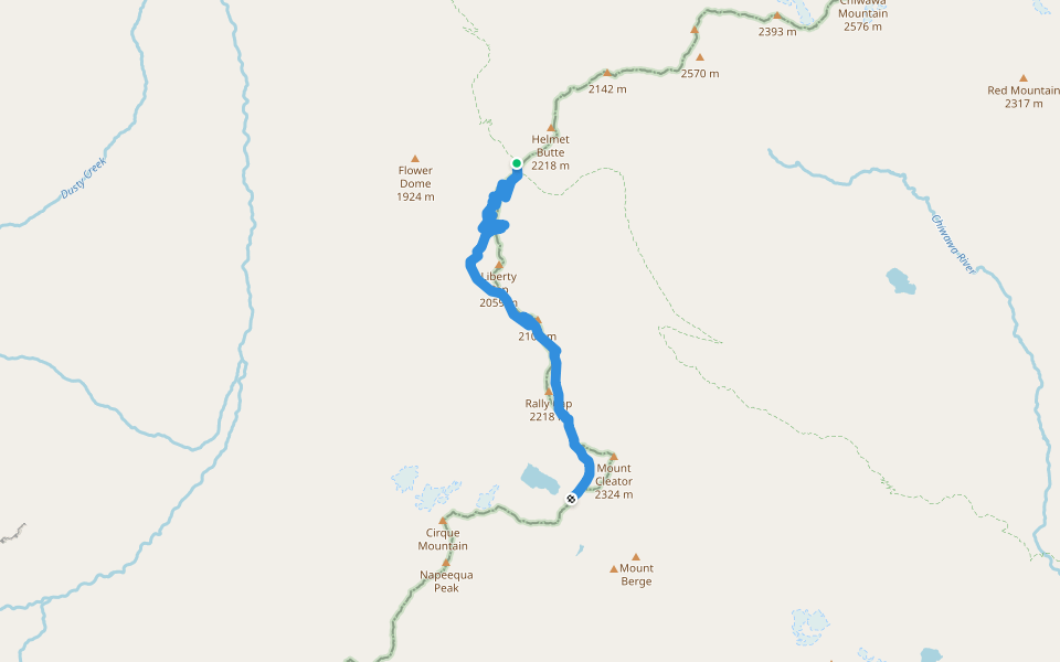 Liberty Cap Trail #1562.2 Hiking - Trinity, Washington | Pacer