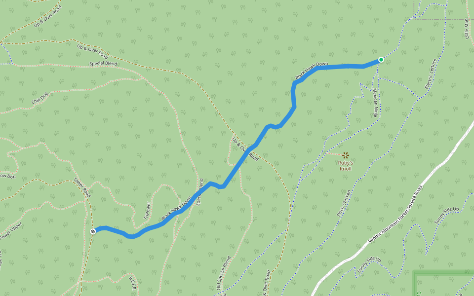 Black Hawk Down in British Columbia | Walking Map