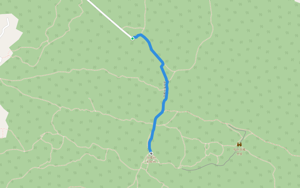 미륵산 등산로 in Jeonbuk State | Walking Map