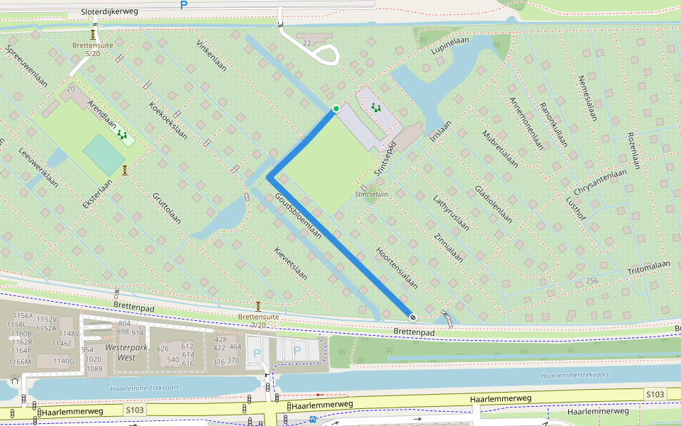 Goudsbloemlaan Walking And Running Trail - Amsterdam, Noord-Holland | Pacer