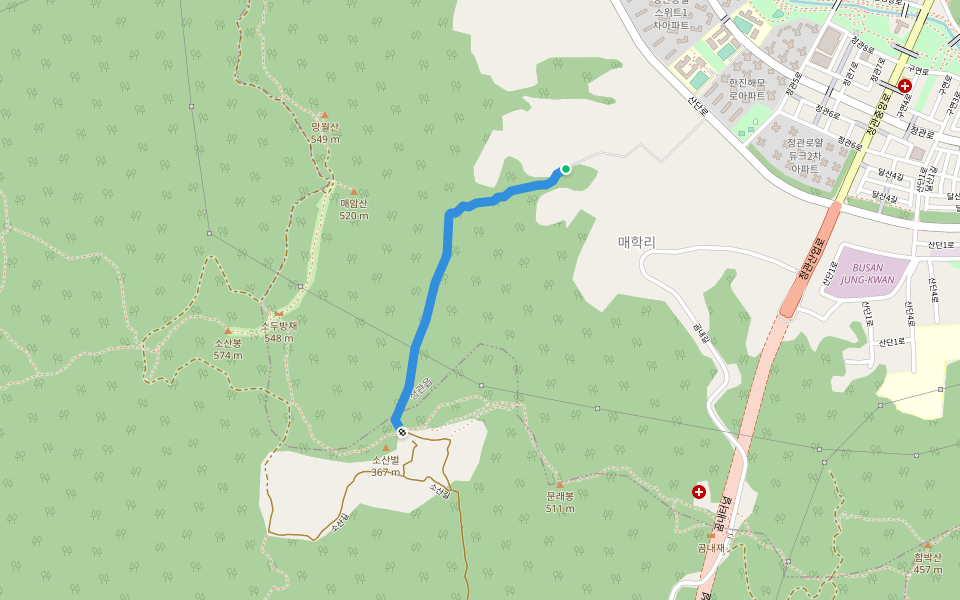 Haemoro Single in Busan | Walking Map
