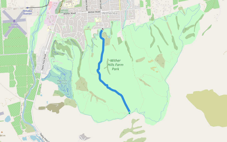 Reservoir Ridge Track in Marlborough | Walking Map