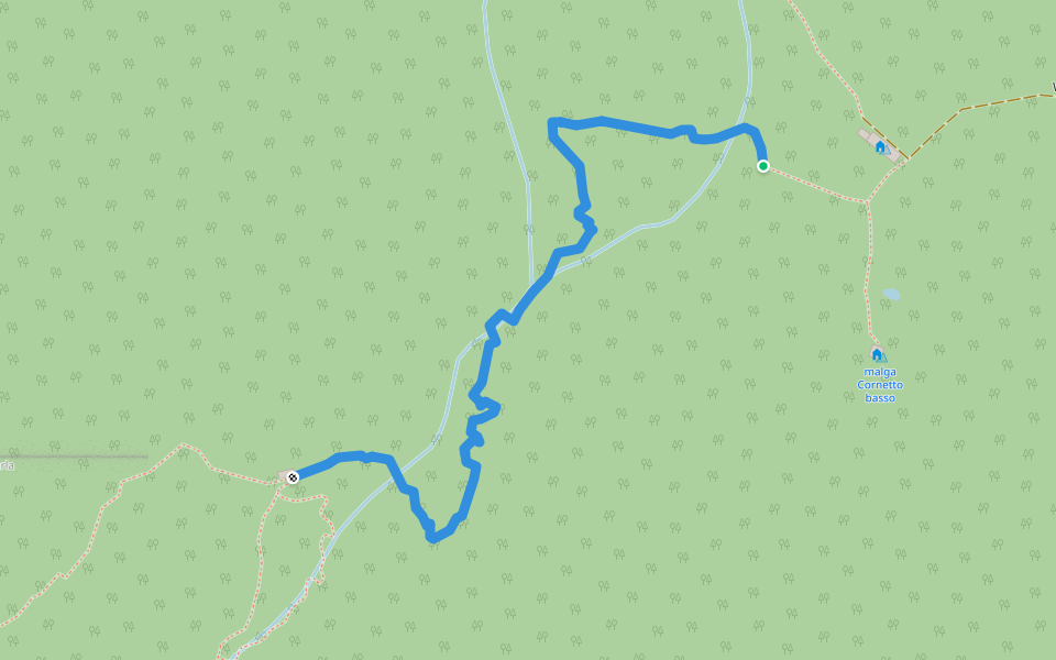 Valle del Papa path Walking And Running Trail - Castione della ...