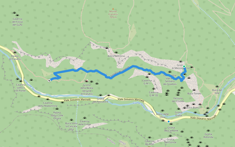 Sentiero dei Gradoni | Walking Map