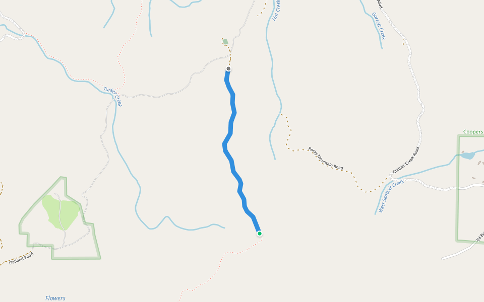 Cemetery Ridge in Georgia | Walking Map