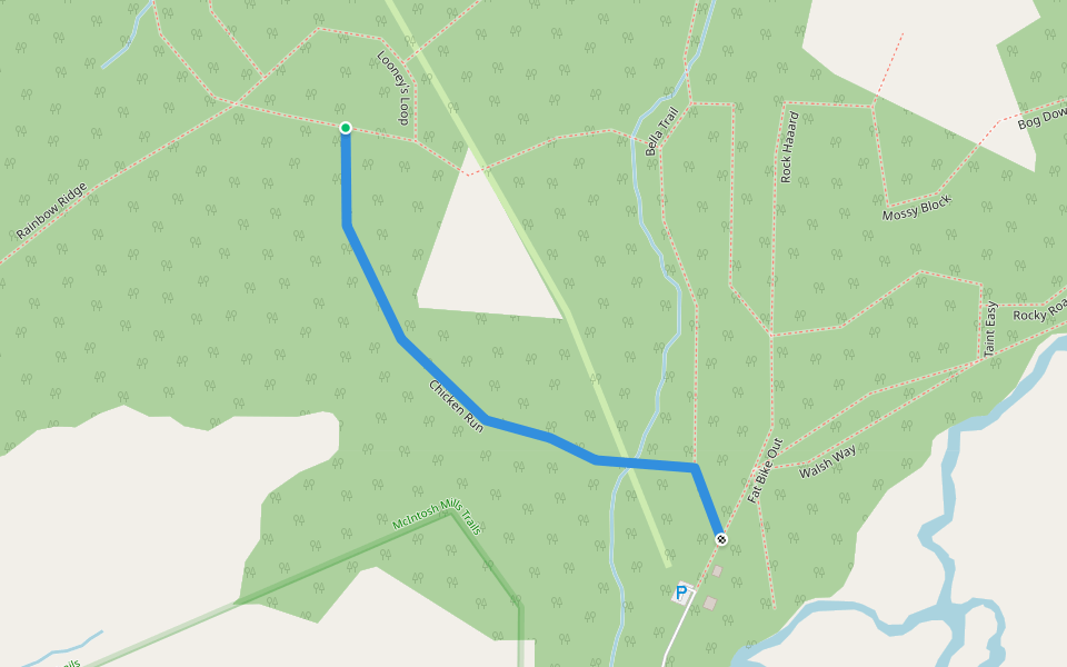 Chicken Run in Ontario | Walking Map